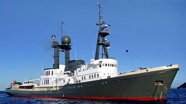 SEA RANGER yacht (Schichau-Unterweser, 77.73m, 1973)